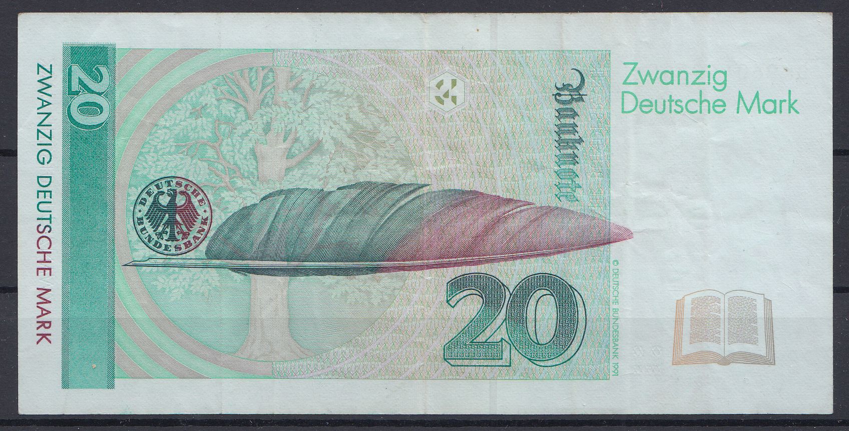 20 - DM Schein (gebraucht) · Briefmarken Jansen - Bonn